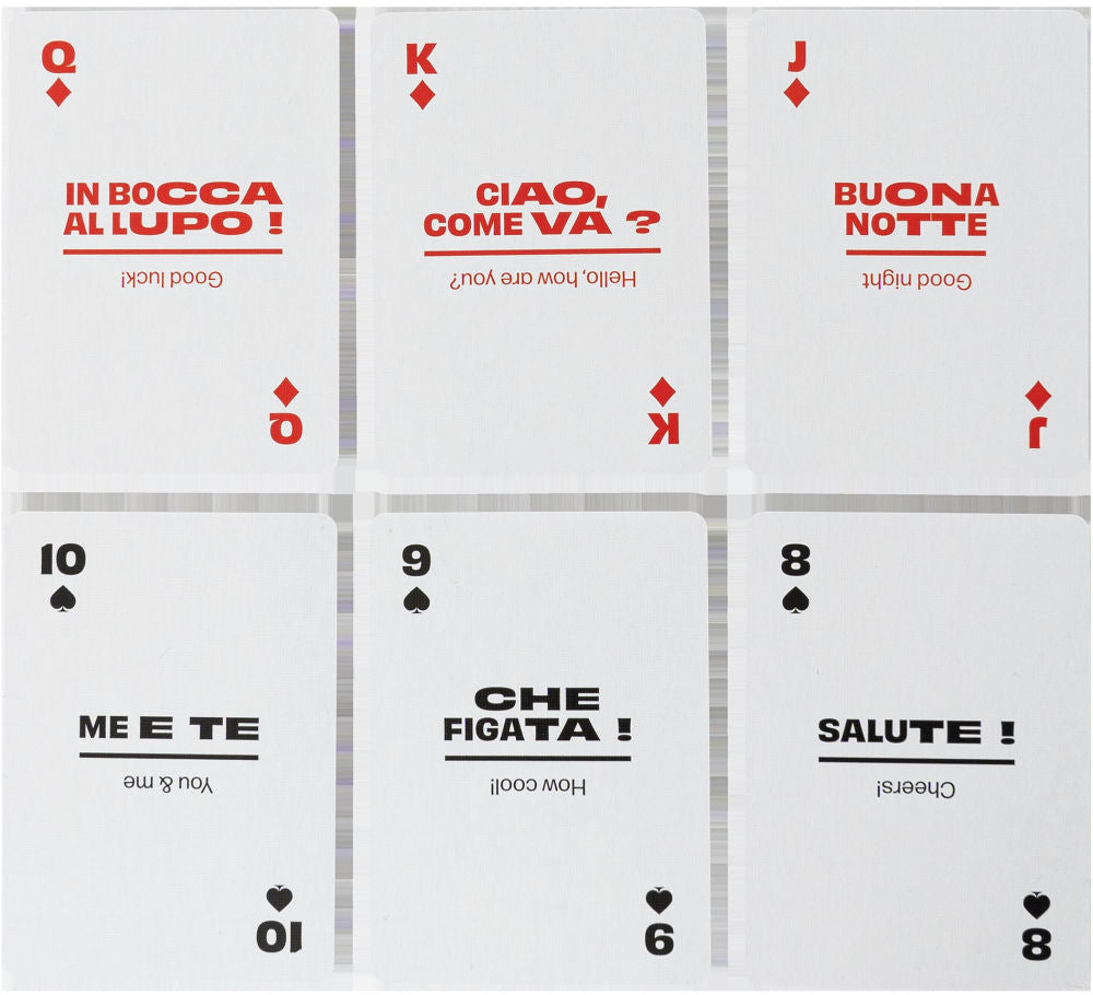 Buy Italian Lingo Playing Cards Online | World Of Reading