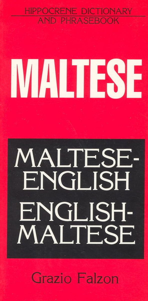 Buy Maltese-English/English-Maltese Dictionary and Phrasebook Online ...