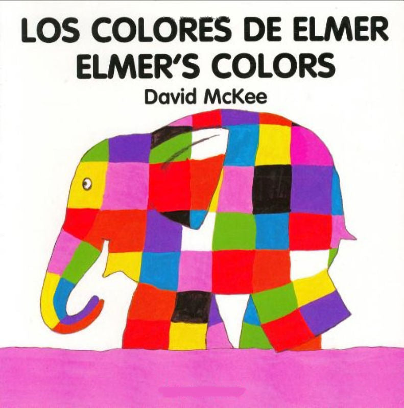 Buy Elmer's Colours - Spanish/English Online | World Of Reading