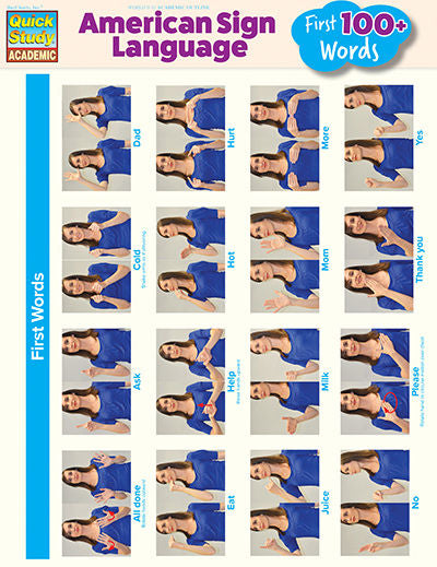 American Sign Language First 100 Words | World of Reading, Ltd.